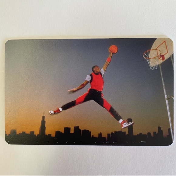 Nike | Other | Super Rare Michael Jordan First Nike Gift Gift Card With ...